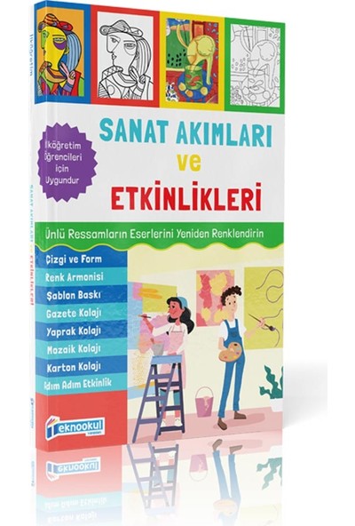 Bilsem Sınavı Hazırlık 3. Sınıf Sanat Akımları ve Etkinlikleri Kitabı Bilsem Sınavı Hazırlık 3. Sınıf Sanat Akımları ve Etkinlikleri Kitabı