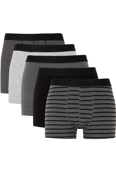 DeFacto Defacto Fit Regular Fit 5'li Boxer N9336AZ22AU