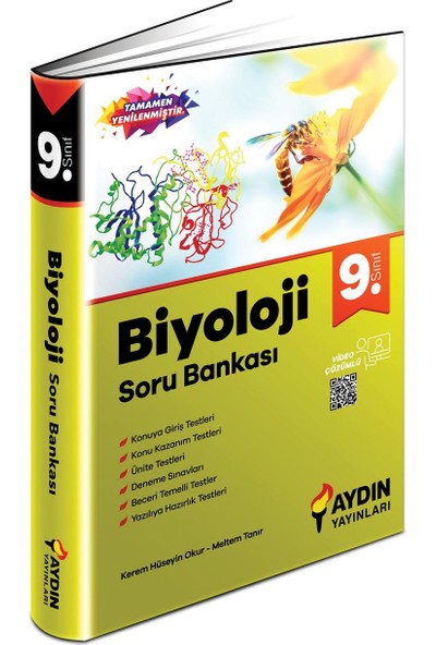 Aydın Yayınları 9. Sınıf Biyoloji Soru Bankası Aydın Yayınları 9. Sınıf Biyoloji Soru Bankası