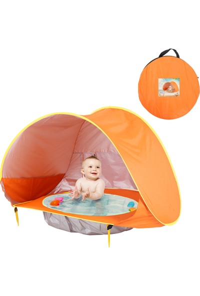 Pamukkale Çocuk Açık Güneş Koruyucu Havuz Çadırı (Yurt Dışından)