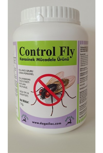 Control Fly 1 kg Karasineklere Head-Shot Atan Yerli ve Milli Ürün