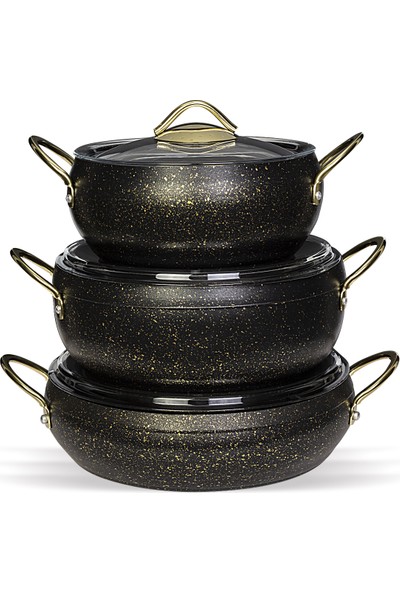 Esse 7 Parça Granit Tencere Seti Esse 7 Parça Granit Tencere Seti