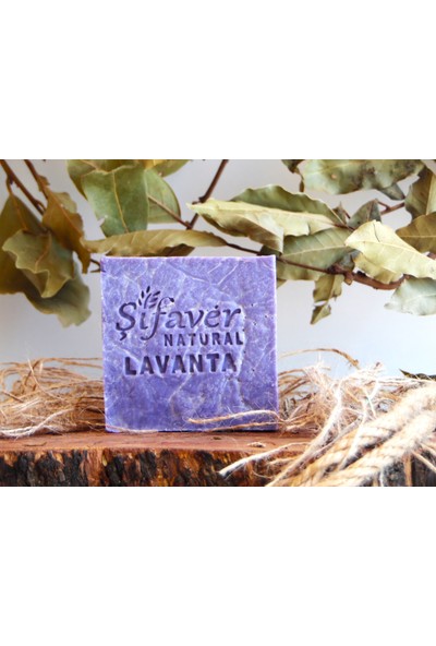 Şifaver Doğal El Yapımı Otantik Lavanta Sabunu 125gr Şifaver Doğal El Yapımı Otantik Lavanta Sabunu 125gr
