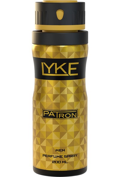 Lyke Patron Erkek Deodorant Sprey 200 ml