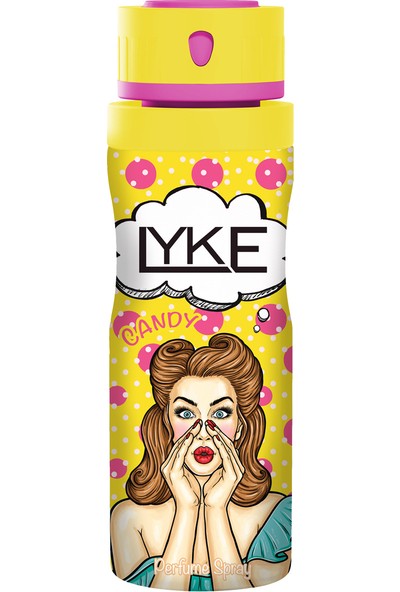 Lyke Candy Kadın Deodorant Sprey 200 ml