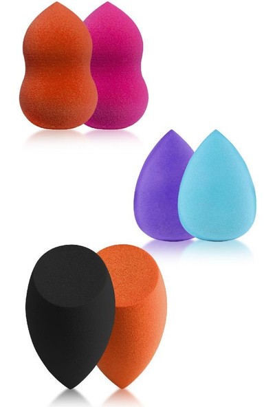 Mujgan 6'lı Makyaj Sünger Seti Mujgan 6'lı Makyaj Sünger Seti