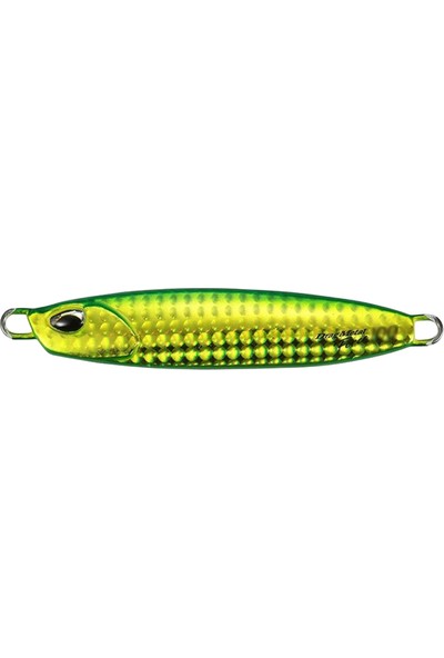 Duo Drag Metal Force Jig 80GR. 80MM PBA0512 Uv Green Gold Duo Drag Metal Force Jig 80GR. 80MM PBA0512 Uv Green Gold