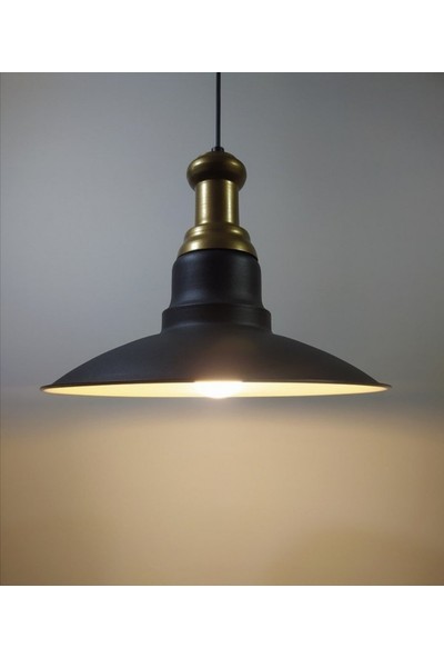 Riolight Retro Bronz Askılı Tekli Metal Sarkıt Avize Şapka Çapı: 30CM Riolight Retro Bronz Askılı Tekli Metal Sarkıt Avize Şapka Çapı: 30CM