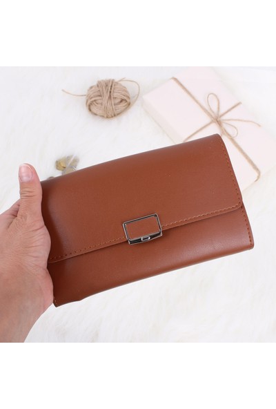 Bagacar VR728 Camel Suni Deri Bayan Cüzdan ve El Portföyü Bagacar VR728 Camel Suni Deri Bayan Cüzdan ve El Portföyü