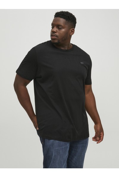 Jack & Jones Bisiklet Yaka Düz Renk Tisört