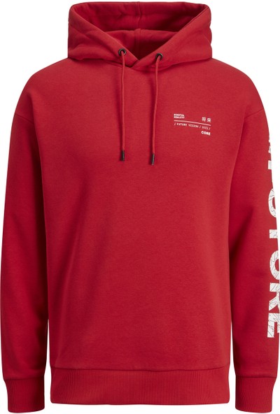 Jack & Jones Kapüsonlu Baskili Sweatshirt Jack & Jones Kapüsonlu Baskili Sweatshirt