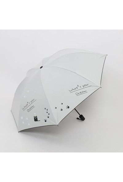 Hi Stores Katlanabilir Şemsiye - Beyaz (Yurt Dışından)