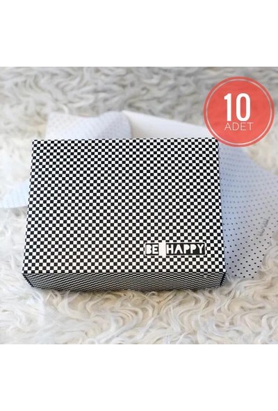 Be Happy Mutlu Ol Toptan Hediye Kutusu 21X16X10CM 10 Adet Be Happy Mutlu Ol Toptan Hediye Kutusu 21X16X10CM 10 Adet
