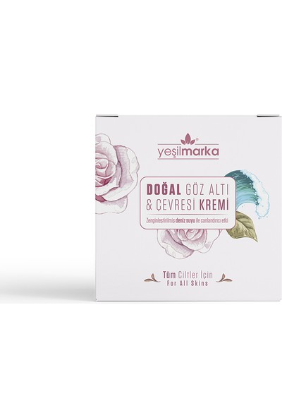 Yeşilmarka Doğal Göz Altı ve Çevresi Kremi Yeşilmarka Doğal Göz Altı ve Çevresi Kremi