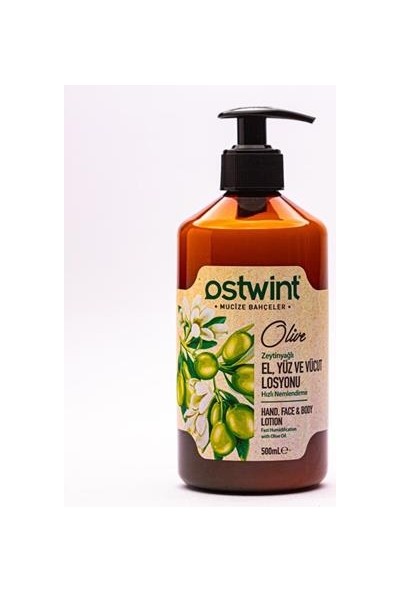 El Yüz ve Vücut Losyonu Zeytinyağlı 400 ml