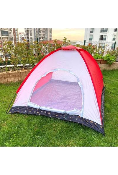 Kolay Kurulumlu Pratik Kamp Çadırı 8 Kişilik (250X250X150)- Kolay Kurulumlu Pratik Kamp Çadırı 8 Kişilik (250X250X150)-