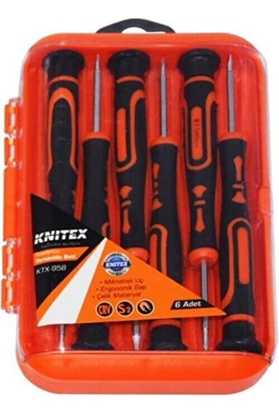 Knitex KTX-958 Telefoncu Tornavida Seti