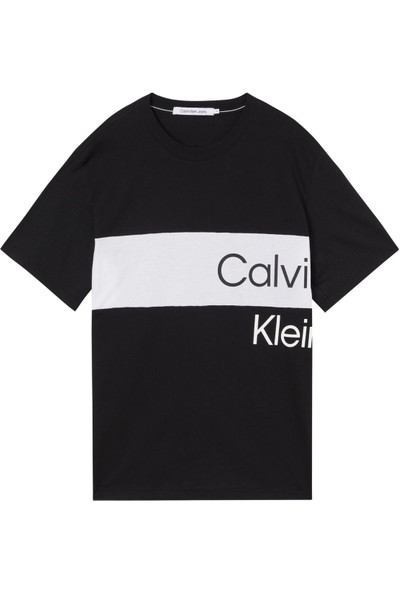 Calvin Klein Institutional Blocking Tee Erkek Tişört