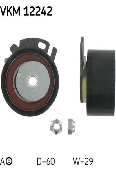 SKF VKM12242 Eksantrik Gergi Rulmani Doblo (01 ) Palio (99 ) Albea (98 ) Marea (96 ) Brava Bravo 1.6 1.6 16V 55171442 71734799 (WA979342B) SKF VKM12242 Eksantrik Gergi Rulmani Doblo (01 ) Palio (99 ) Albea (98 ) Marea (96 ) Brava Bravo 1.6 1.6 16V 55171442 71734799 (WA979342B)