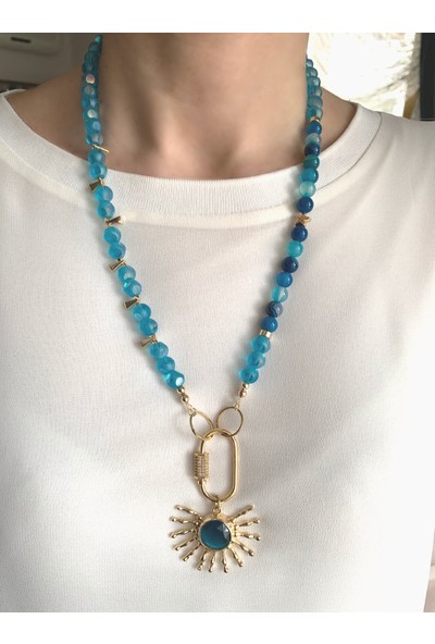 Elfide Takı Elfidetakıkedi Gözükadın Kolye