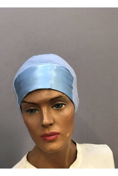 Ensar Giyim Lüks Kadın Saten Bone Üçlü Paket