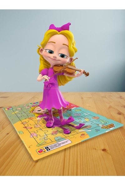 Pırıl Canlanan Puzzle - Nazlı - Keman Çalıyor (Sürpriz Pırıl ) Pırıl Canlanan Puzzle - Nazlı - Keman Çalıyor (Sürpriz Pırıl )