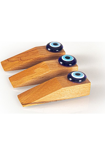 B&R 3'lü Nazar Boncuklu Kapı Stoperi