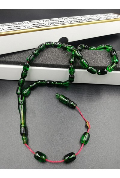 İbrahim Altıntaş Hareli Sistemli Yeşil Kehribar Tespih İbrahim Altıntaş Hareli Sistemli Yeşil Kehribar Tespih