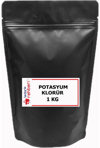 Tedarik Rehberi Potasyum Klorür 1 Kg Tedarik Rehberi Potasyum Klorür 1 Kg