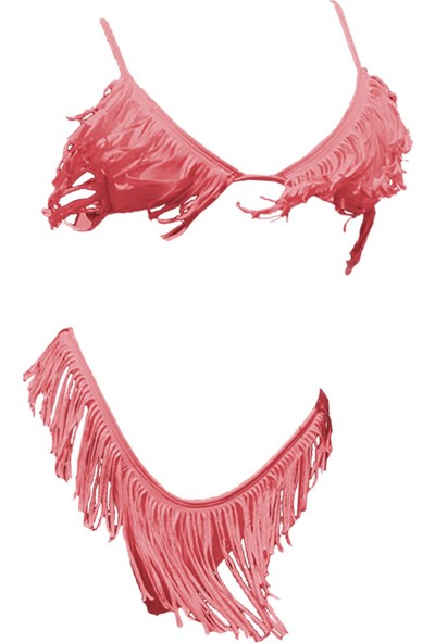 Bikini Set Iki Adet Brezilyalı Mayo Kostüm Plaj Mayo Tankini Pink L(Yurt Dışından) Bikini Set Iki Adet Brezilyalı Mayo Kostüm Plaj Mayo Tankini Pink L(Yurt Dışından)