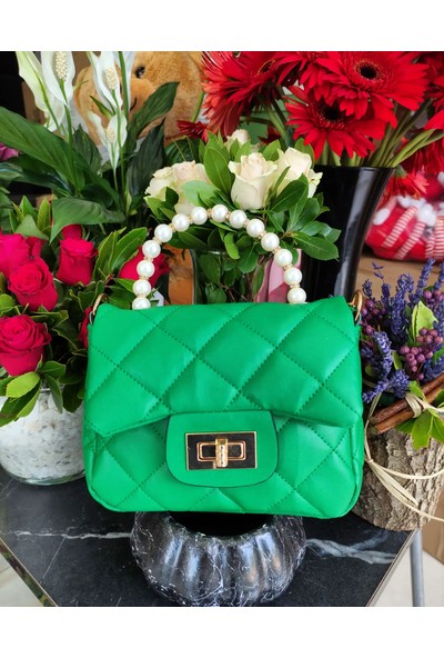 Gülse Yeni Sezon Boncuk Detaylı Bayan El&omuzçantası