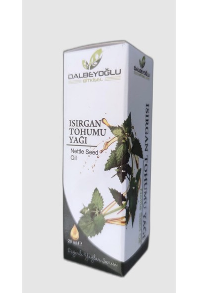 Dalbeyoğlu Bitkisel Isırgan Tohumu Yağı 20 ml Dalbeyoğlu Bitkisel Isırgan Tohumu Yağı 20 ml
