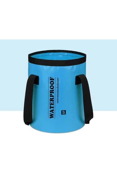 Qiruich Dış Mekan Katlanabilirseyahat Kovası - Mavi (Yurt Dışından)