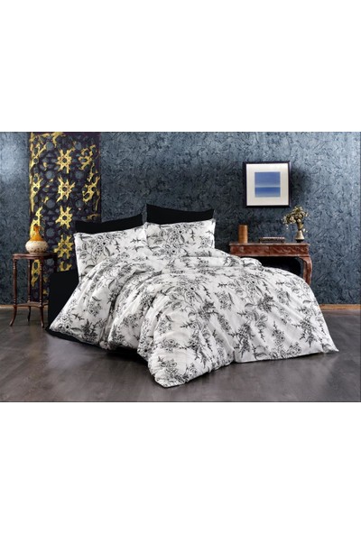 Sedef Home Çift Kişilik Nevresim Takımı Lastikli ÇARŞAFLI(160X200)SİYAH Sedef Home Çift Kişilik Nevresim Takımı Lastikli ÇARŞAFLI(160X200)SİYAH