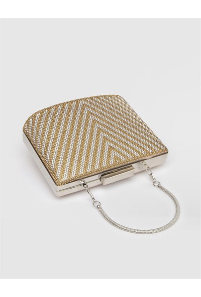 İLVİ Rohit Kadın Portföy Çanta Altın