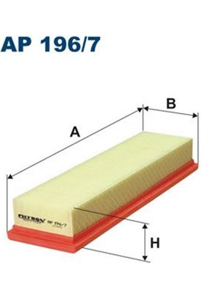 AP196/7 Hava Filtresi P207 06- C3 Iı 1.4 09 1444VL AP1967 (WC869661)