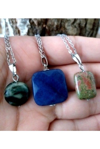 Rare Üçlü Kuvars Kolye Rare Üçlü Kuvars Kolye