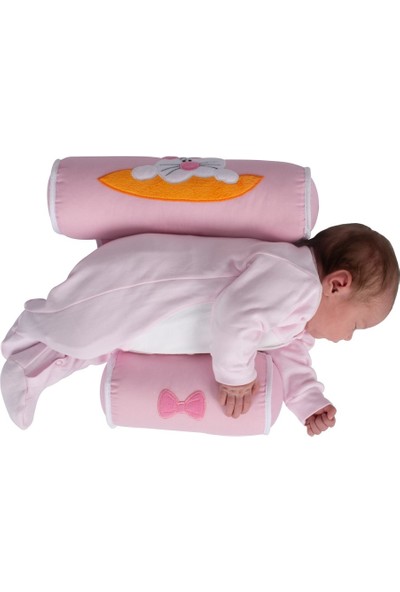 Sevi Bebe Güvenli Yan Yatış Yastığı ART-433 Pembe Sevi Bebe Güvenli Yan Yatış Yastığı ART-433 Pembe