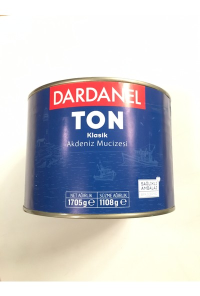 Dardanel Ton Klasik Ton Balığı 1705 gr Dardanel Ton Klasik Ton Balığı 1705 gr