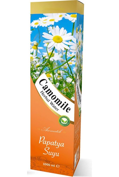 Benturks Papatya Suyu Aromatik 1 lt Benturks Papatya Suyu Aromatik 1 lt