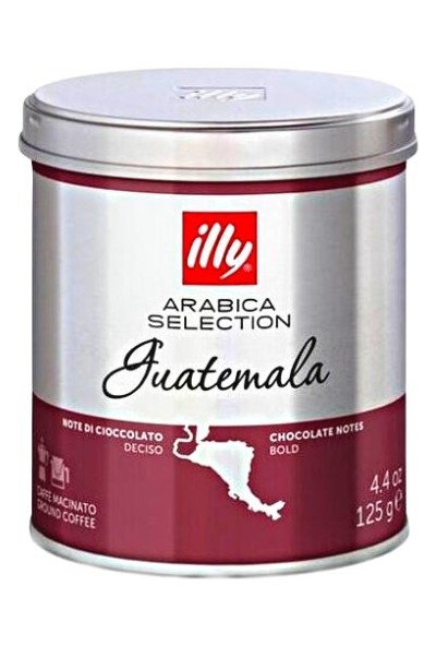 Illy Guatemala Espresso Öğütülmüş Kahve 125 gr Illy Guatemala Espresso Öğütülmüş Kahve 125 gr