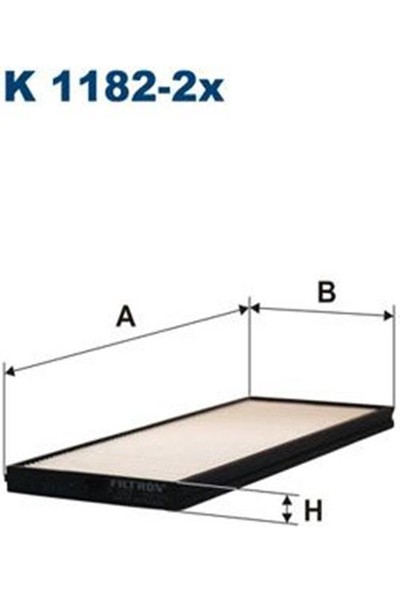 FILTRON K1182-2X Polen Filtresi Ciftli Accent Admira Getz 1.5 Crdi 03 05 3 Silindir K11822X (WF413898A) FILTRON K1182-2X Polen Filtresi Ciftli Accent Admira Getz 1.5 Crdi 03 05 3 Silindir K11822X (WF413898A)