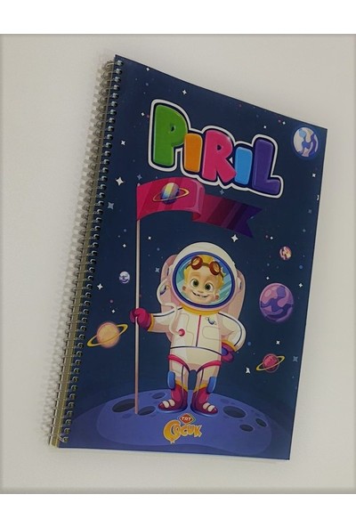 Pırıl Kareli Defter - 72 Yaprak - Spiralli-