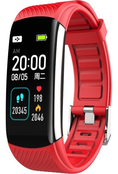 Yihang Boutique Mavitoothlu Ekg Kan Oksijen Uyku Seviyesi Ölçer Akıllı Saat - Kırmızı (Yurt Dışından) Yihang Boutique Mavitoothlu Ekg Kan Oksijen Uyku Seviyesi Ölçer Akıllı Saat - Kırmızı (Yurt Dışından)