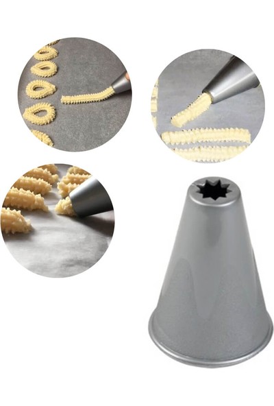 Piev Tırtıl Kurabiye Şekillendirici Kalıp Piev Tırtıl Kurabiye Şekillendirici Kalıp