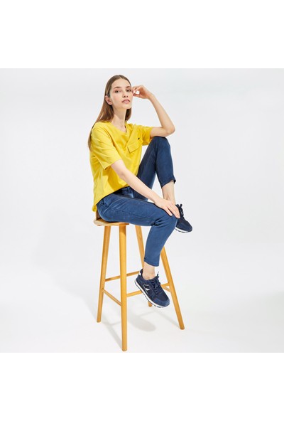 Nautıca Kadın Lacivert Slım Fıt Chıno Pantolon 25P404T.4VN