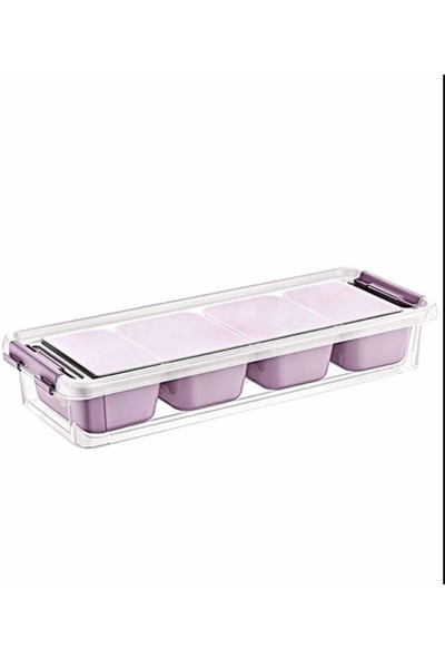 Hediyelik Avm Maxi Bölmeli Saklama Kabı 2,5lt