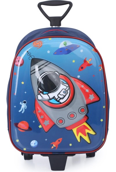 Masho Trend Lacivert Kumaş Çekçekli Roket Galaksi Anaokulu Çantası + Suluk - Erkek Çocuk Çanta - Kreş Çantası Masho Trend Lacivert Kumaş Çekçekli Roket Galaksi Anaokulu Çantası + Suluk - Erkek Çocuk Çanta - Kreş Çantası