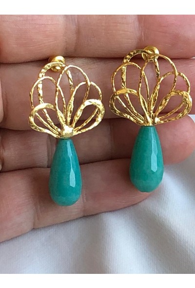 Zede Amazonit Küpe/amazonite Earring Zede Amazonit Küpe/amazonite Earring