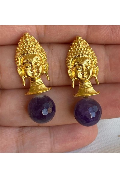 Zede Ametist Küpe/ametist Earring Zede Ametist Küpe/ametist Earring